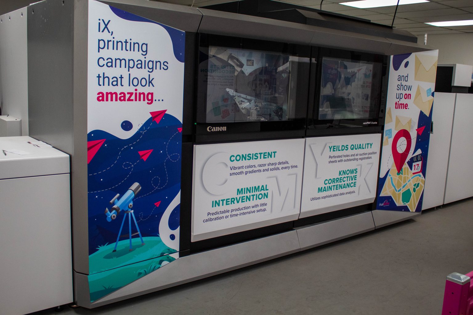 Canon Printing Technology | The Mailworks Direct Mail